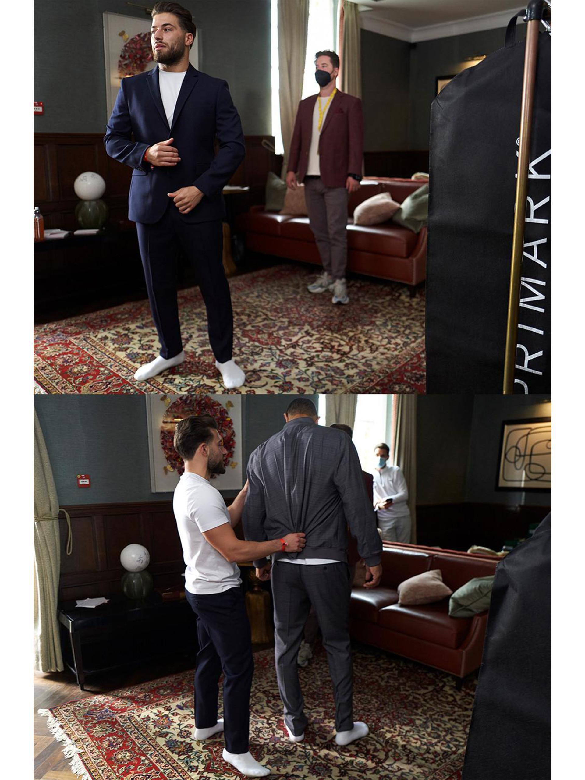 Soccer Aid X Primark 2021 Suit Fittings Behind The Scenes. | Primark US