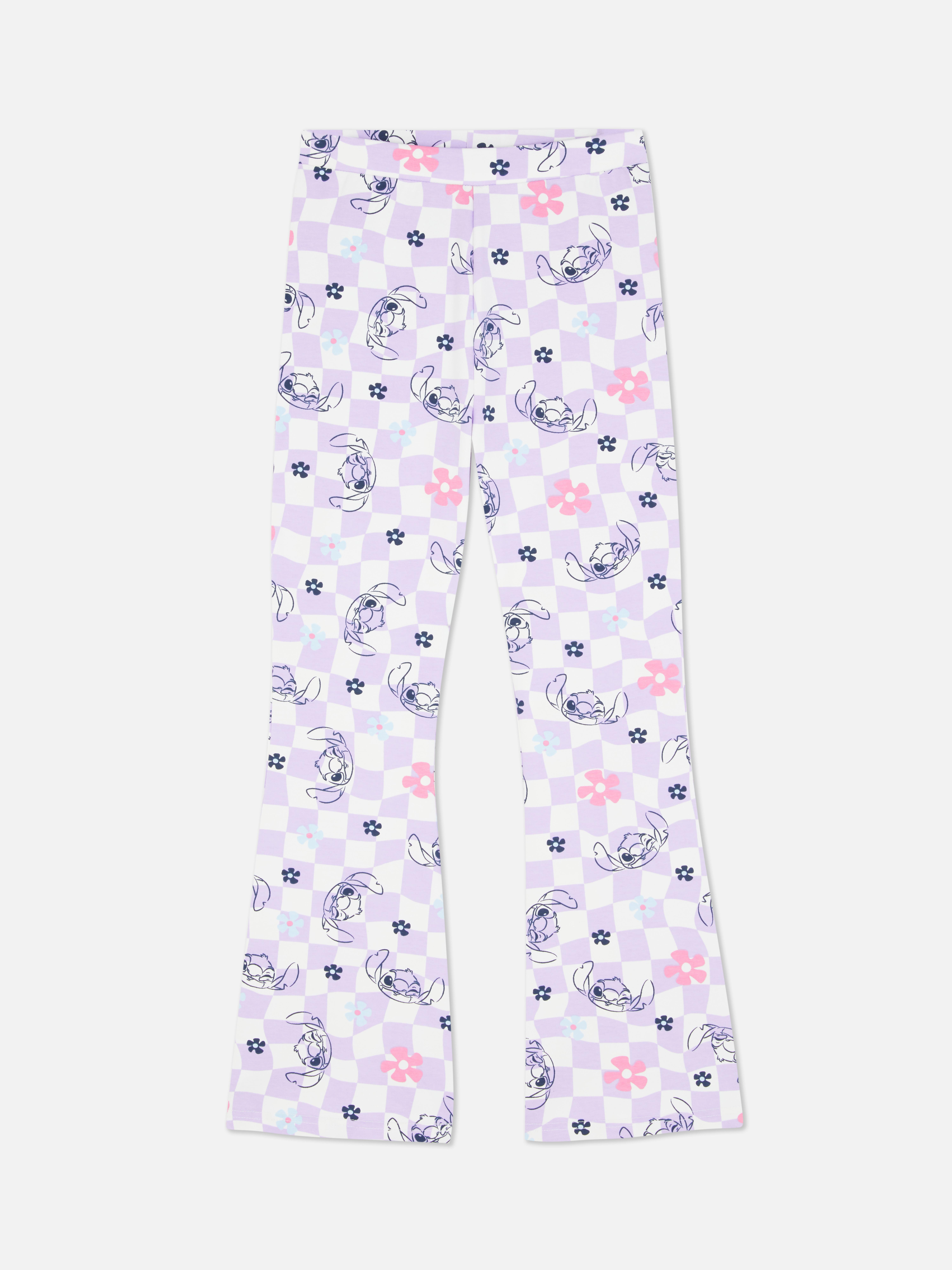 Geruite flared broek, Disney Lilo en Stitch | Kleding voor meisjes (7 ...